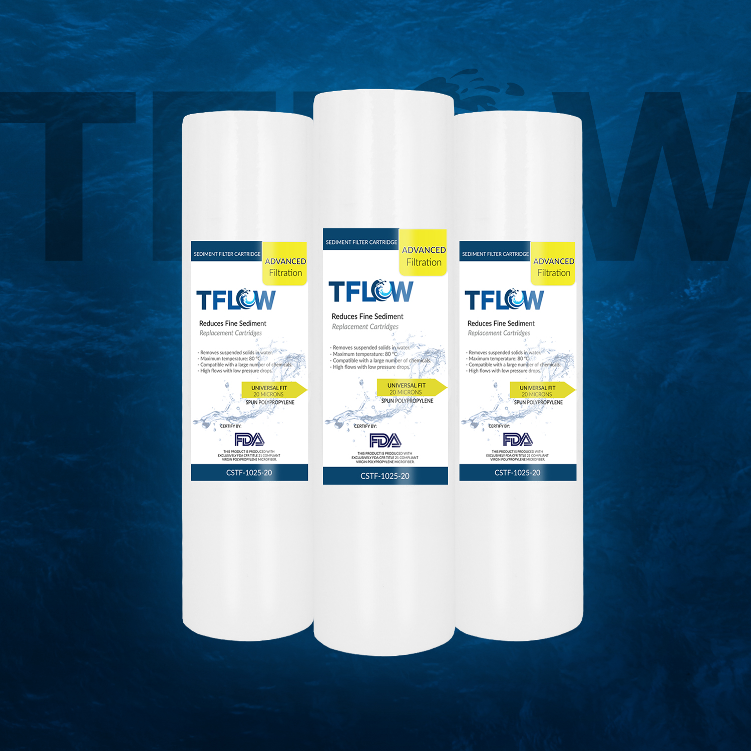 Cartuchos Polyspun para Sedimento TFLOW