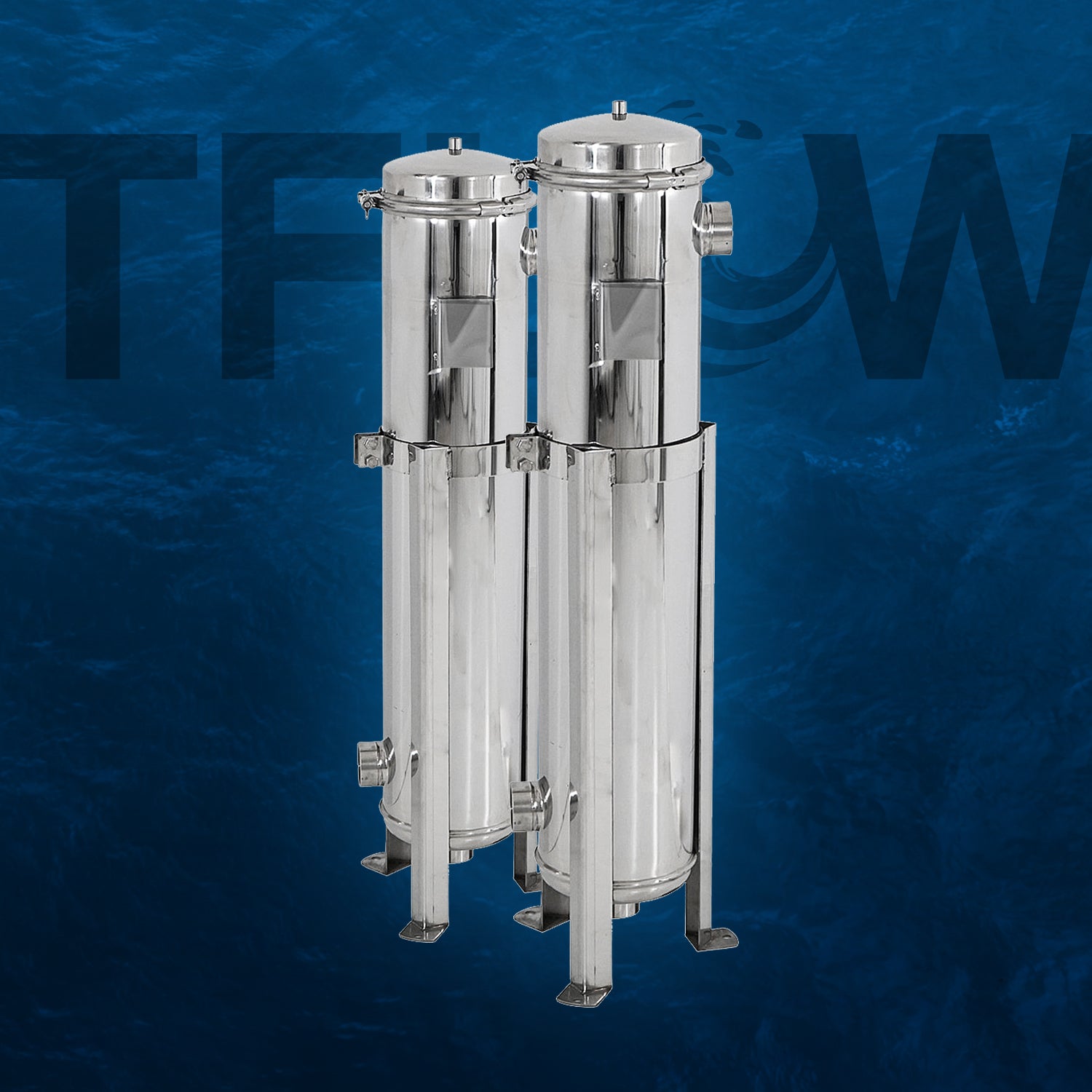 Portafiltros Bolsa de Acero Inoxidable TFLOW