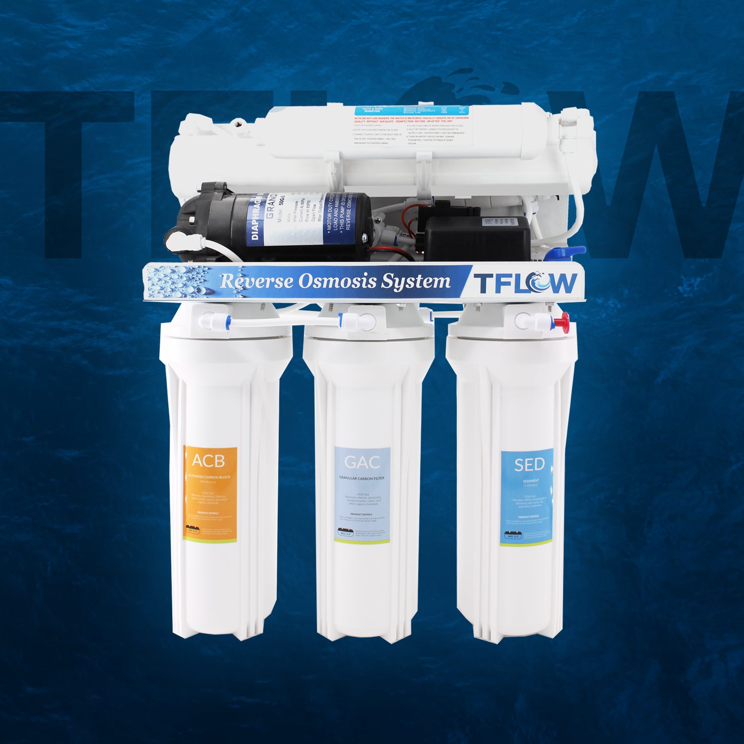 Sistemas de Ósmosis Inversa Residencial y Comercial TFLOW