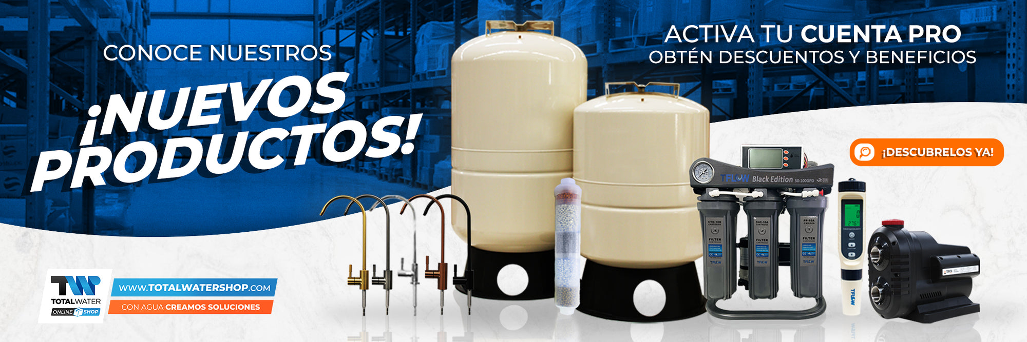 Total Water Shop - ¡Tu sucursal Total Water, ahora en línea!